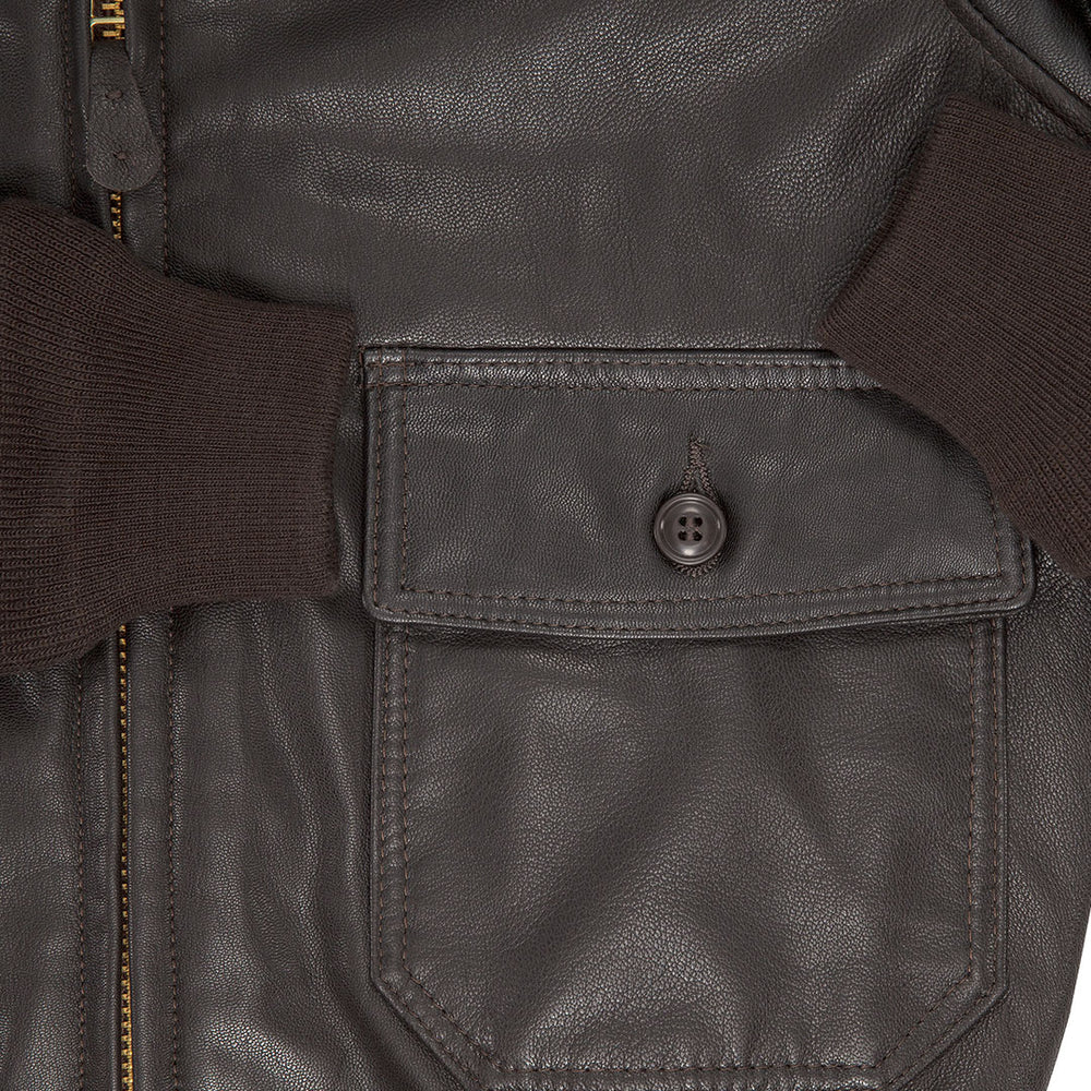 US Navy Issue Type G-1 Bomber Jacket with Fur - Mil Spec