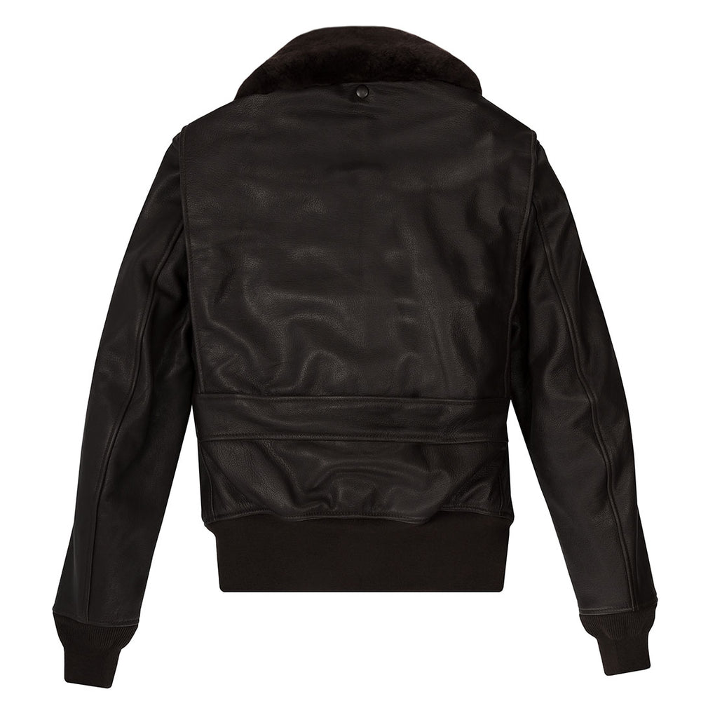 Flight Jacket with Removable Fur Collar | Cockpit USA