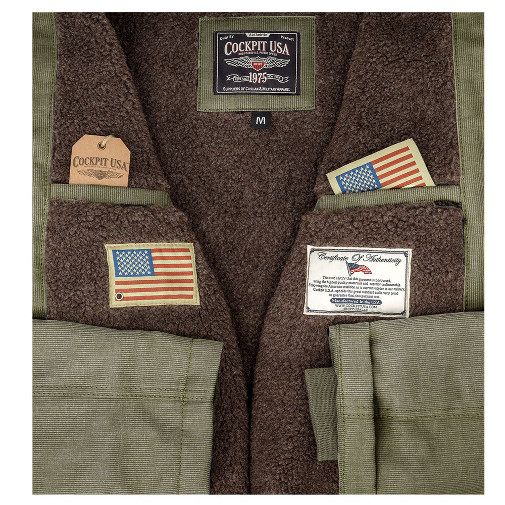 US Navy N1 Bedford Cord Deck Jacket | Navy Working Jacket