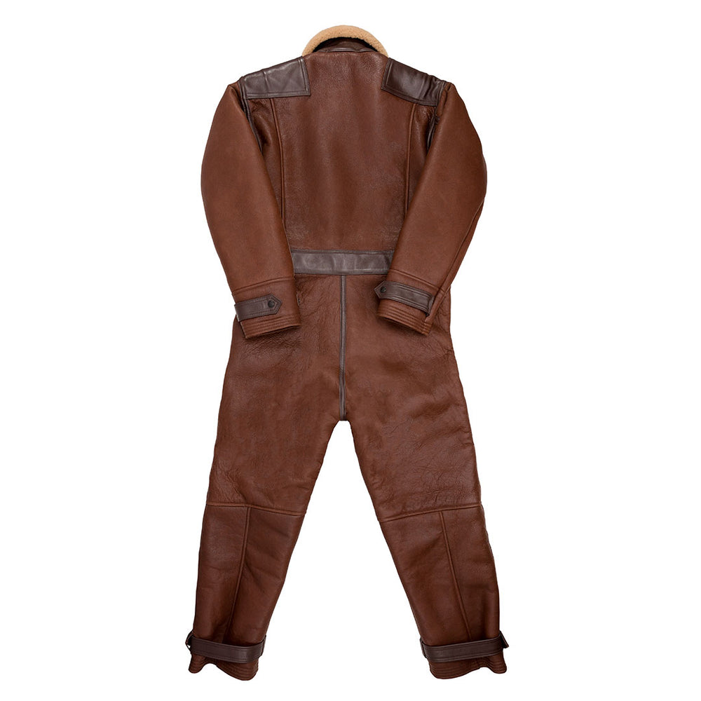 Sheepskin Leather Flight Suit - Authentic-Style | Cockpit USA