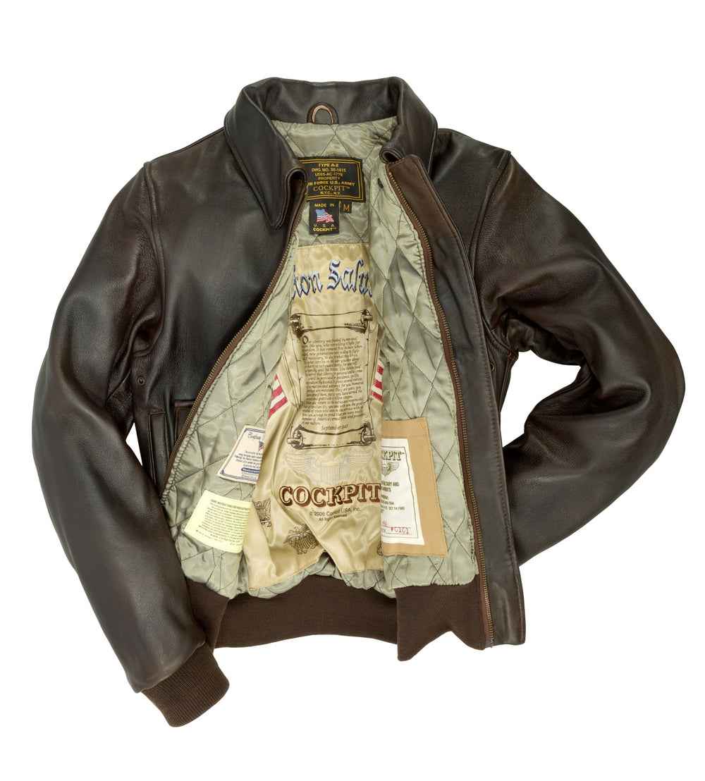 Women's & Ladies' Brown Lambskin Leather Bomber Jacket