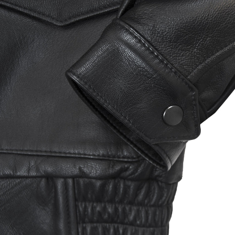 Flight Crew Jacket | Rugged Leather Jacket | Cockpit USA
