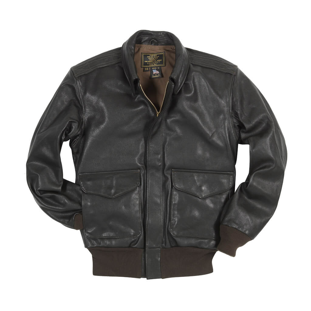 U.S.A.F. A2 Bomber Flight Jacket for Pilots | Cockpit USA