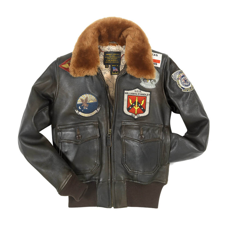 Women Aviators' Leather Bomber Jackets | Pilot Flight Jackets